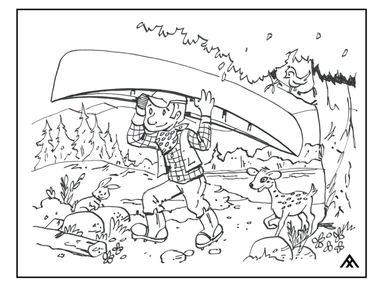ADKX Coloring & Activity Pages | Adirondack Experience