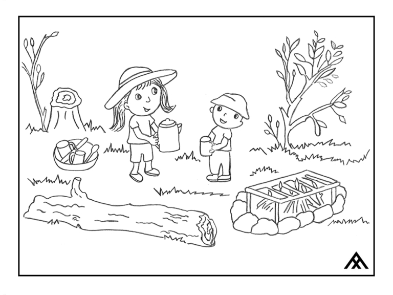 ADKX Coloring & Activity Pages | Adirondack Experience