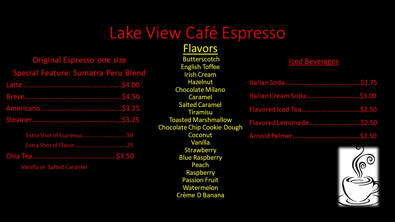 Menu | Adirondack Experience